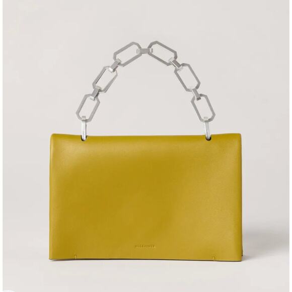All Saints | Bags | Allsaints Yua Clutch Crossbody Bag Sap Green ...